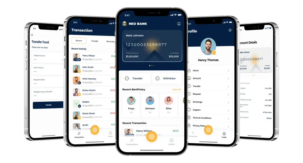 Neo Bank App Development | Evangelist Apps